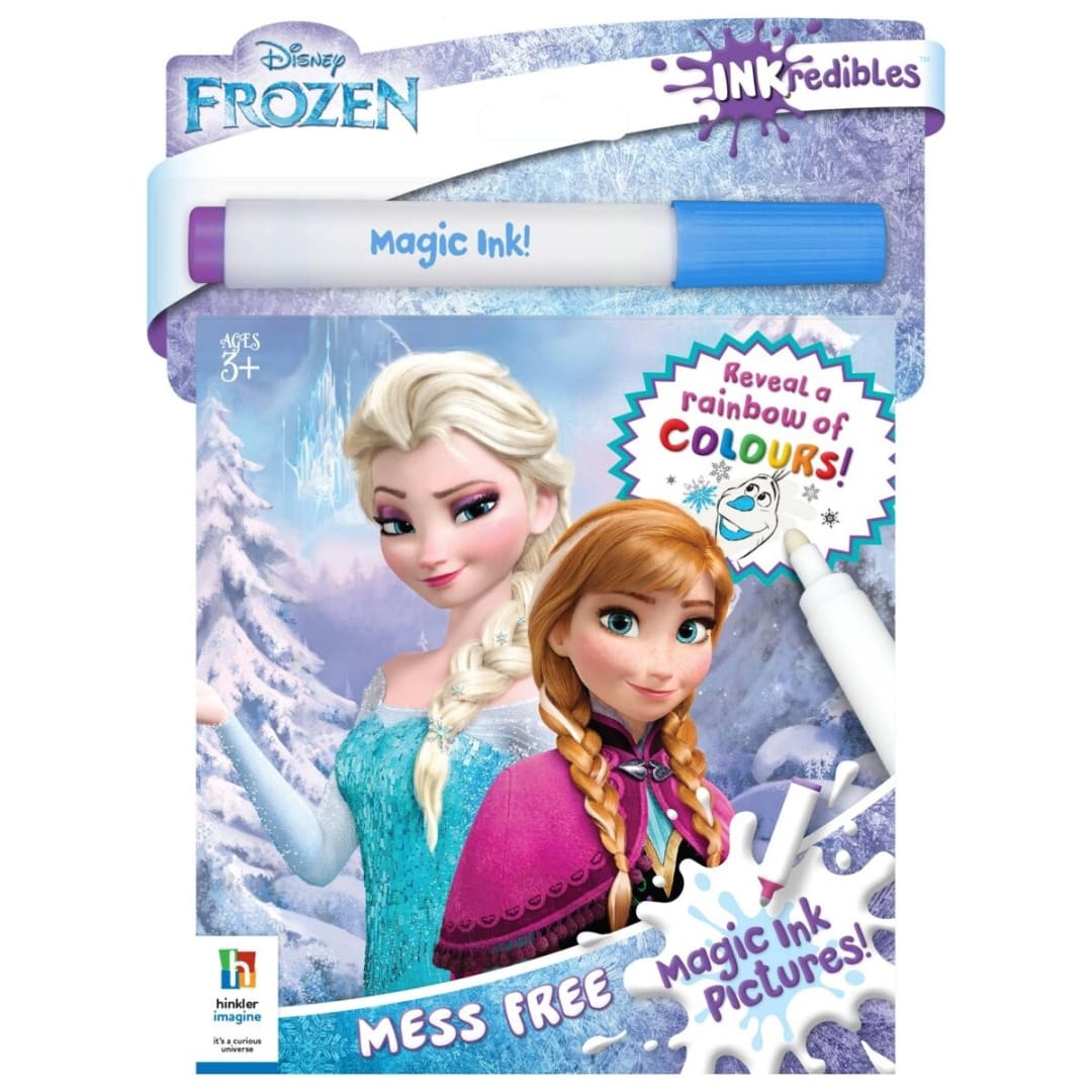 INKredibles Frozen Magic Ink Pictures - Book - Kmart