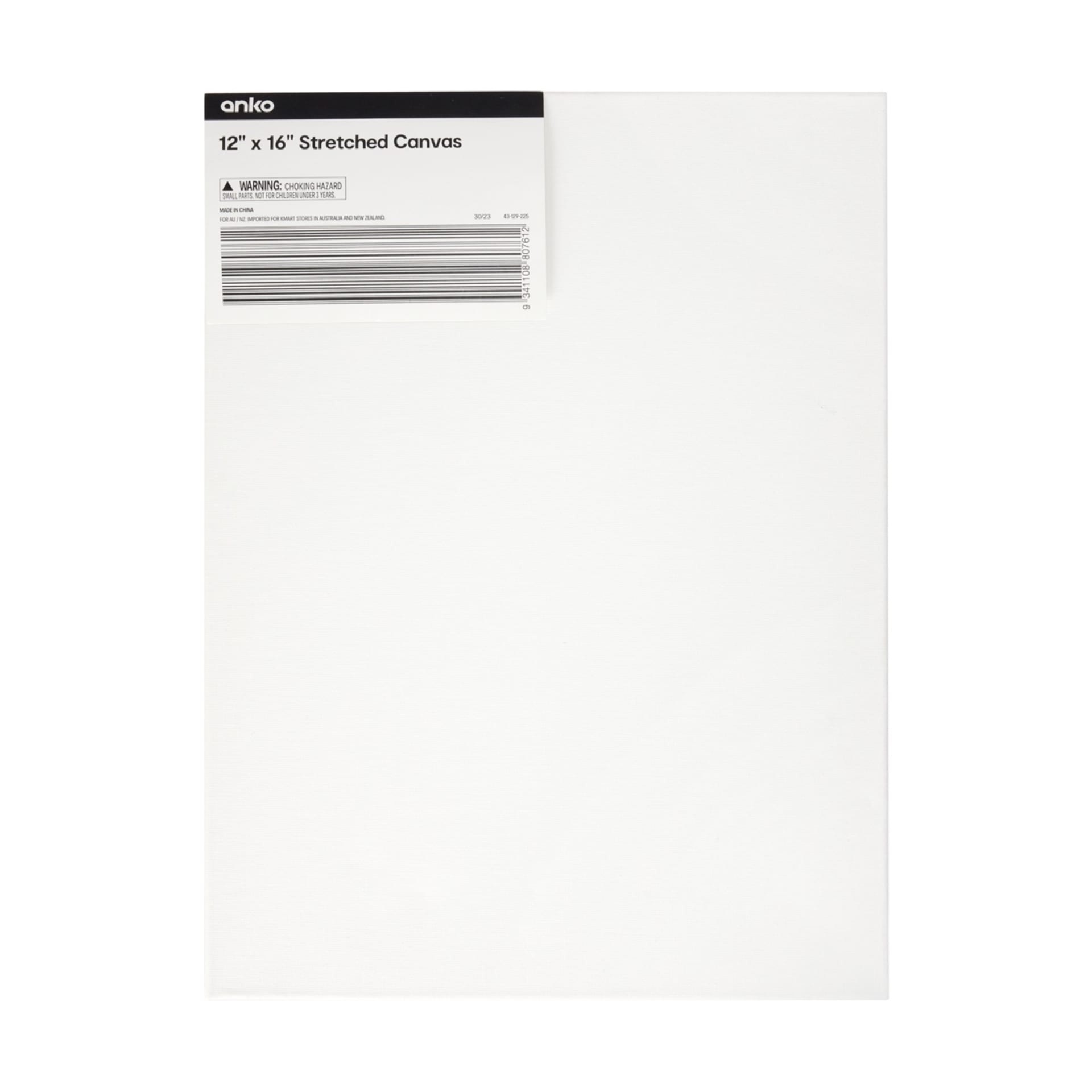 12in. x 16in. Deep Edge Stretched Canvas - 3 pack - Kmart