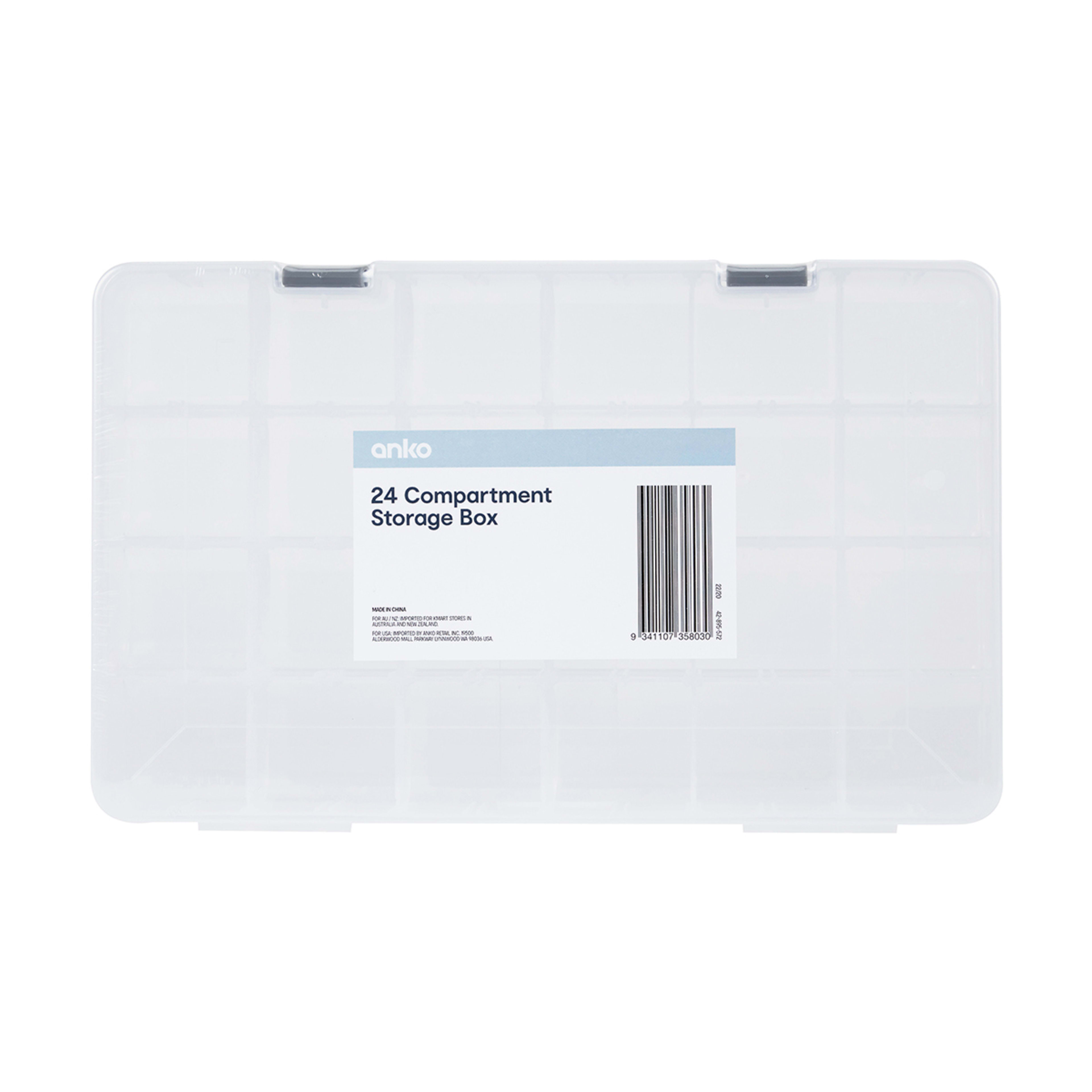 24 Compartment Storage Box - Kmart
