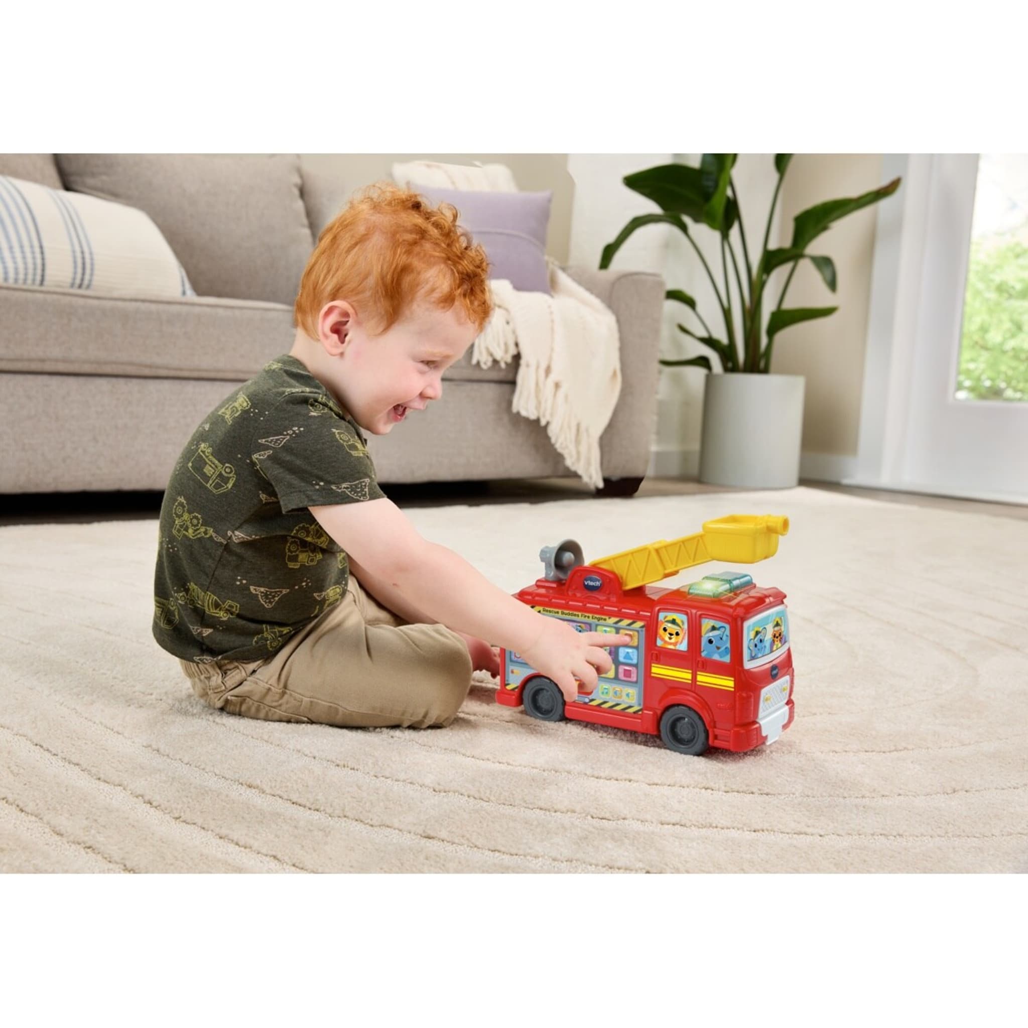 VTech Rescue Buddies Fire Engine - Kmart NZ