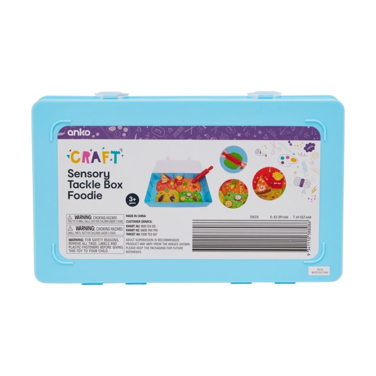 Sensory Tackle Box - Foodie - Kmart