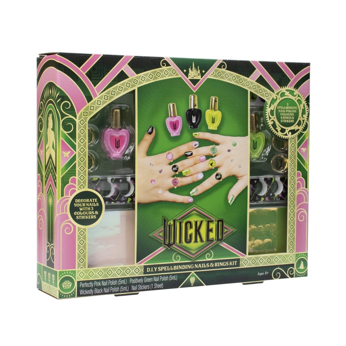 Wicked DIY Spellbinding Nails and Rings Kit - Kmart