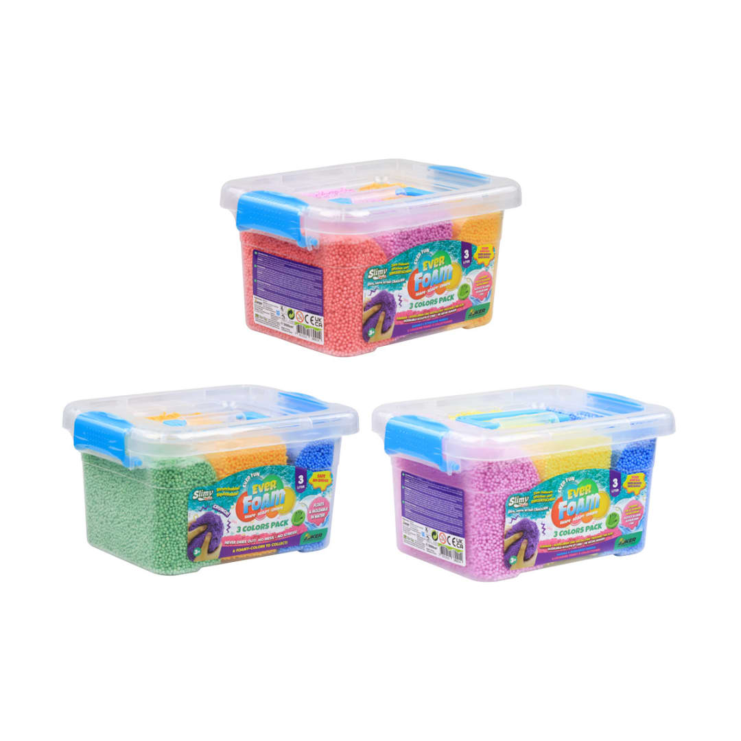 Slimy 3 Colours Pack Ever Foam - Assorted - Kmart