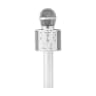 Bluetooth Karaoke Microphone with Speaker - Silver - Kmart