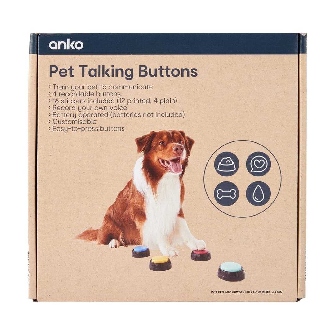 Pet Talking Buttons - Kmart