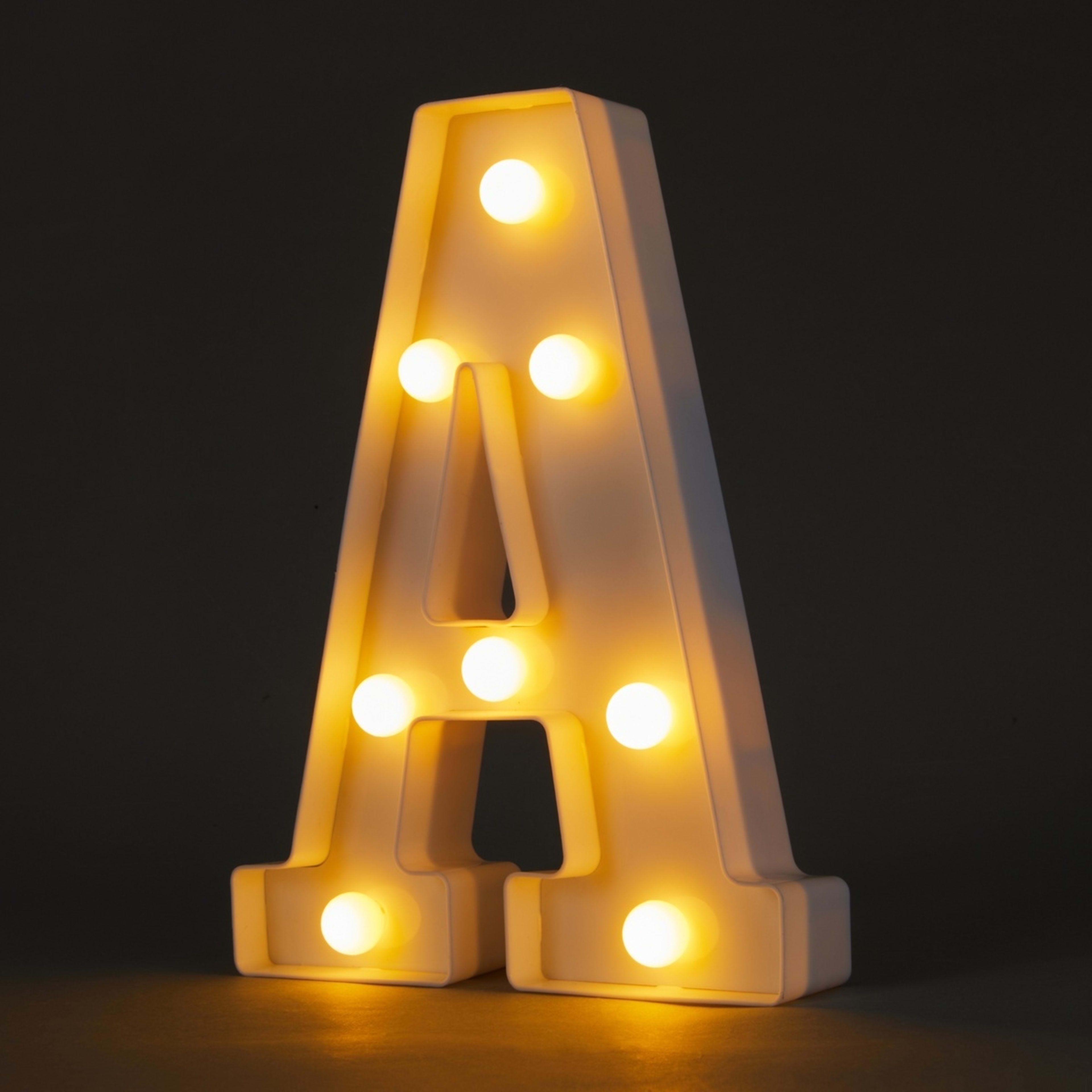 Light Up Letter - A - Kmart NZ