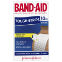 10 Pack Band-Aid Extra Large Tough-Strips Adhesive Bandages - Kmart