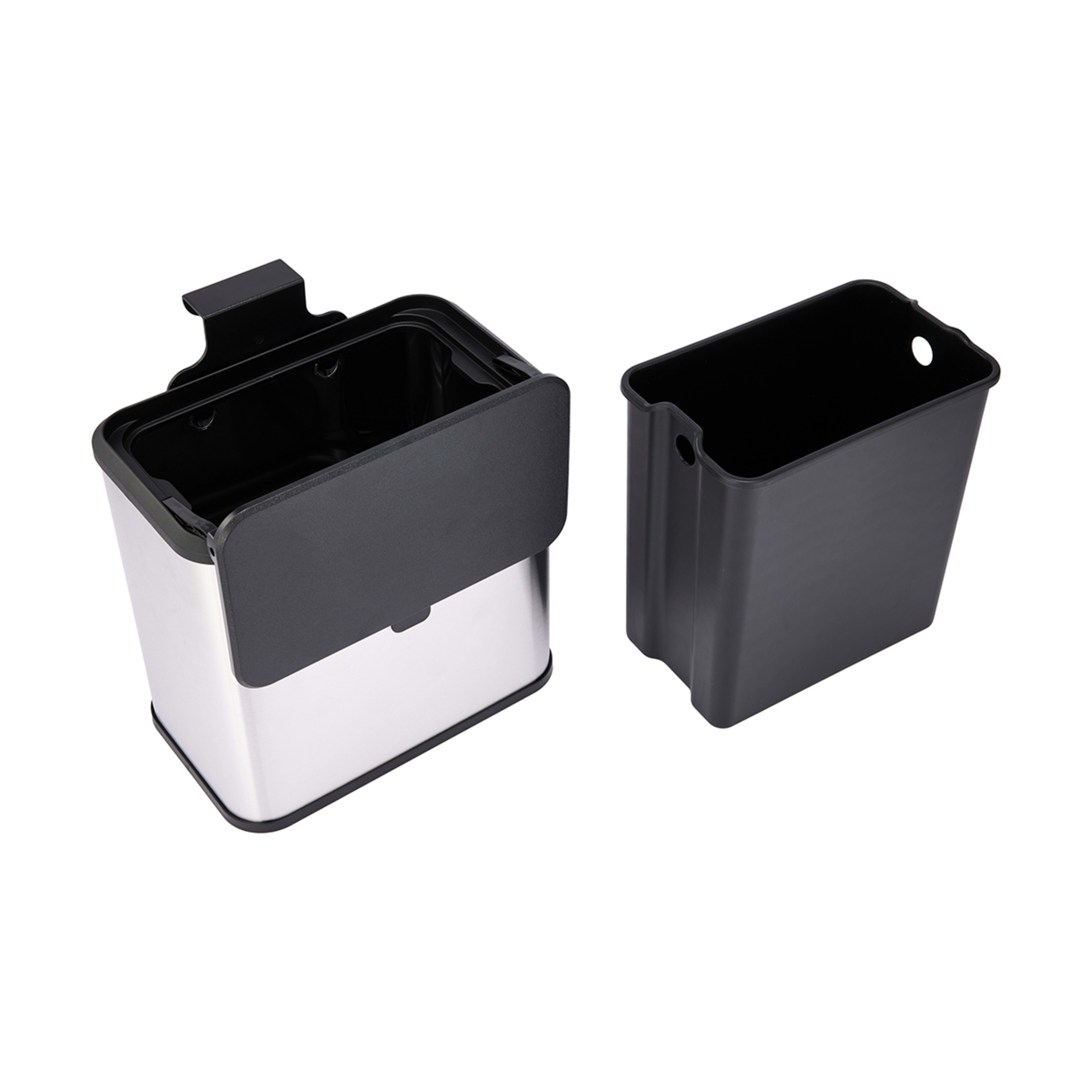 5L Stainless Steel Over Door Bin - Kmart