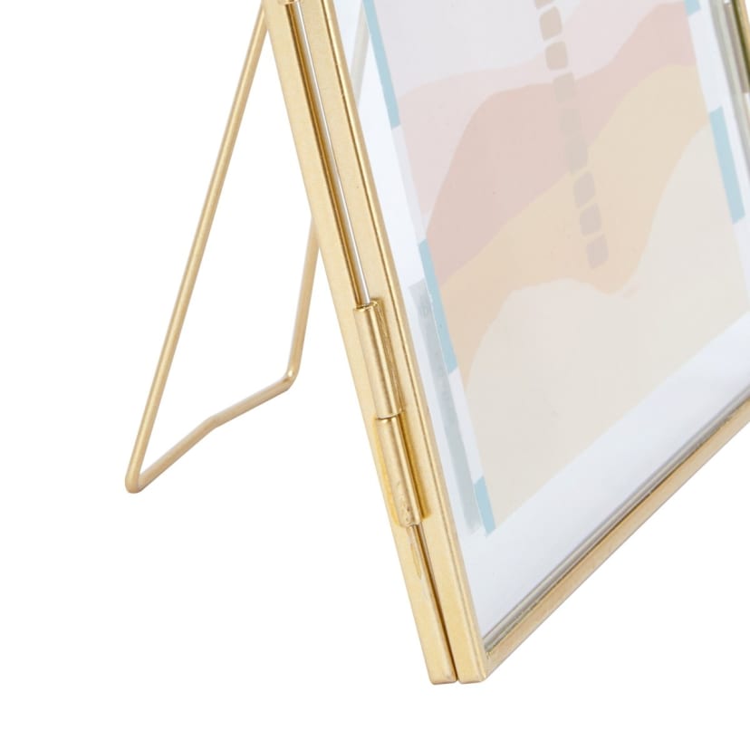 4in. x 6in. Photo Frame - Metal, Gold Look - Kmart