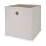 Collapsible Storage Cube - Linen Look - Kmart NZ