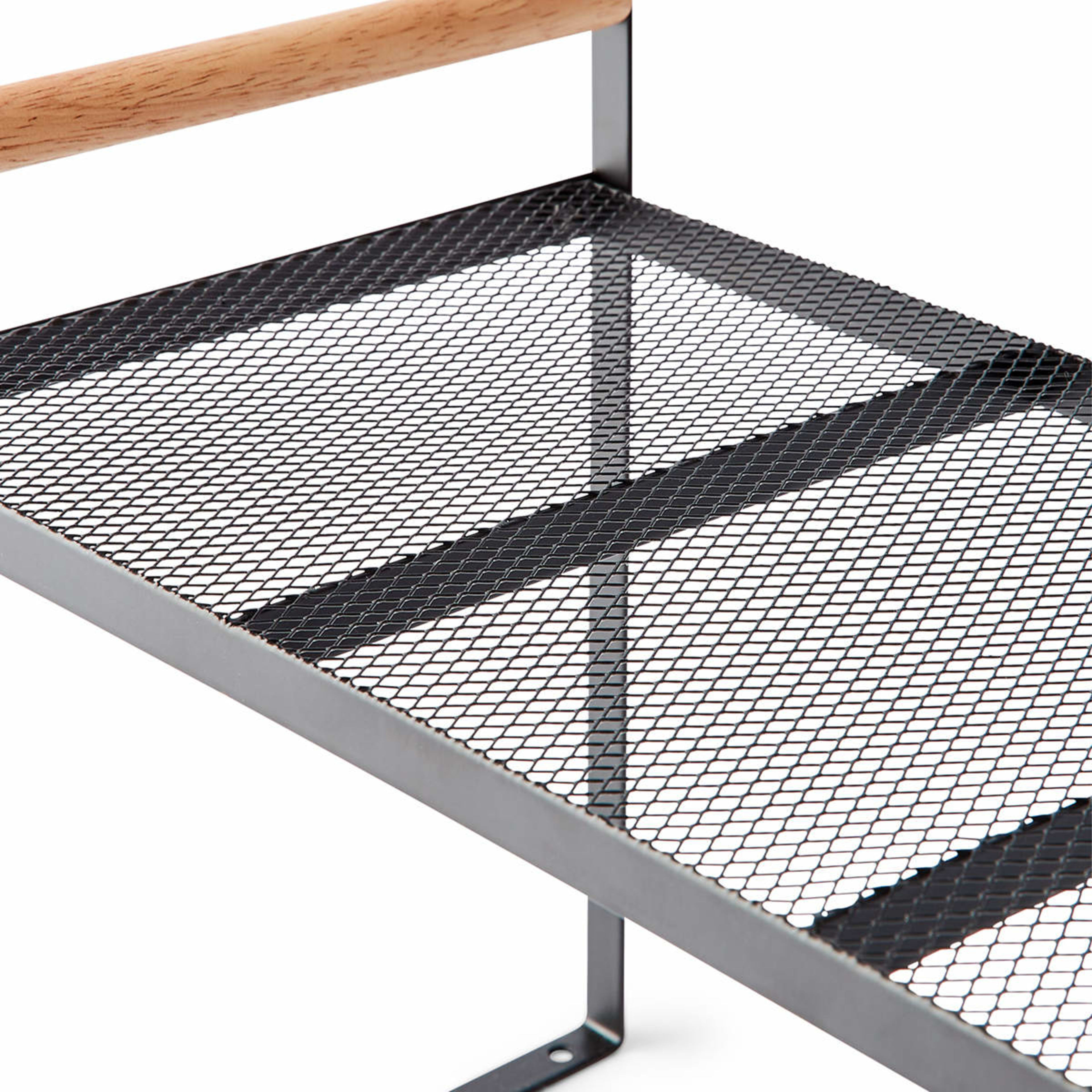Large Wire and Wood Shelf - Kmart