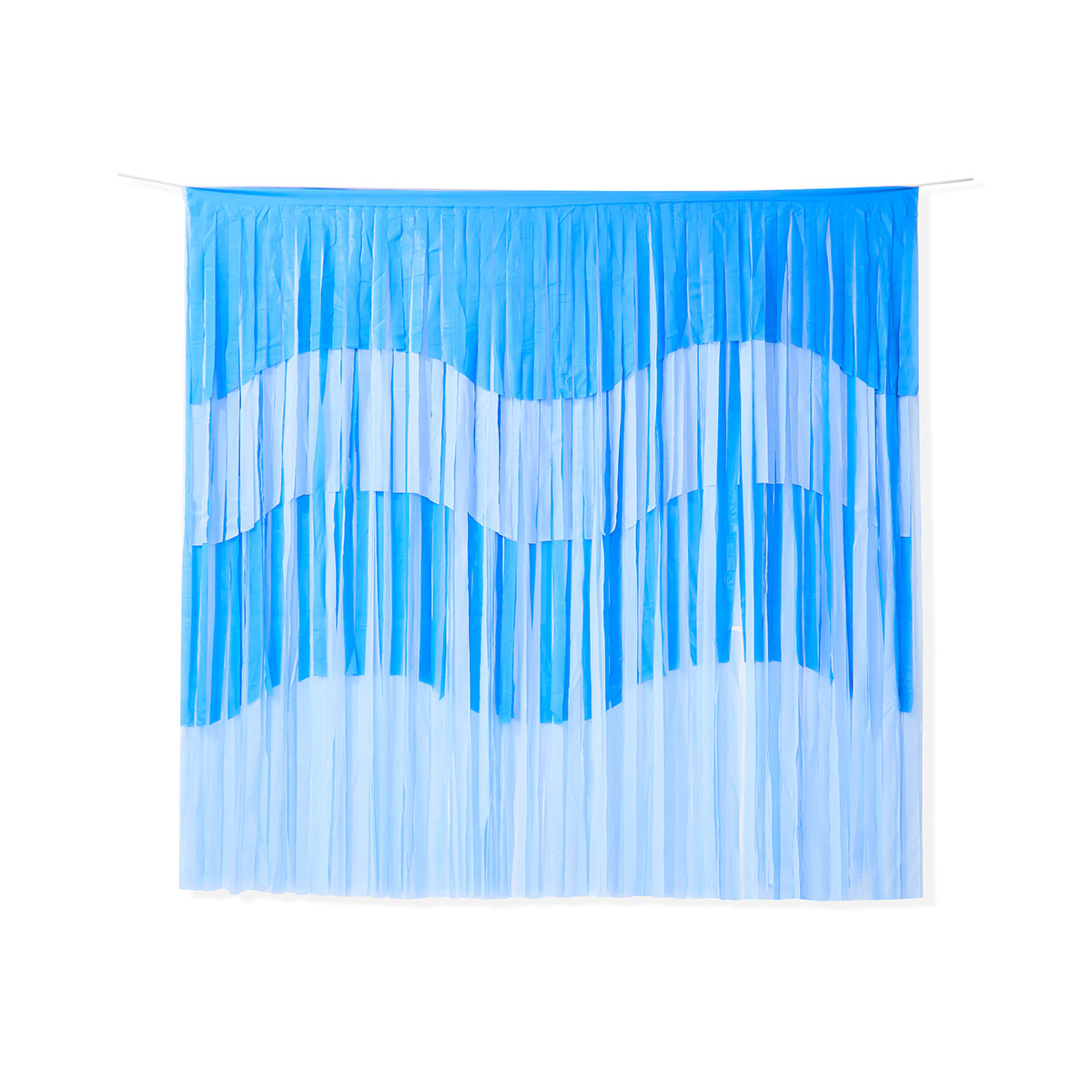 Blue Streamer Backdrop - Kmart