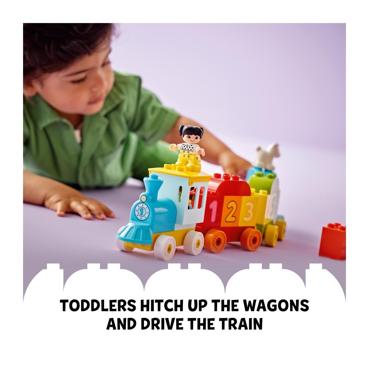 LEGO DUPLO Creative Play Number Train Learn To Count 10954 - Kmart