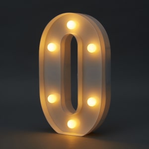 Light Up Letter - O - Kmart