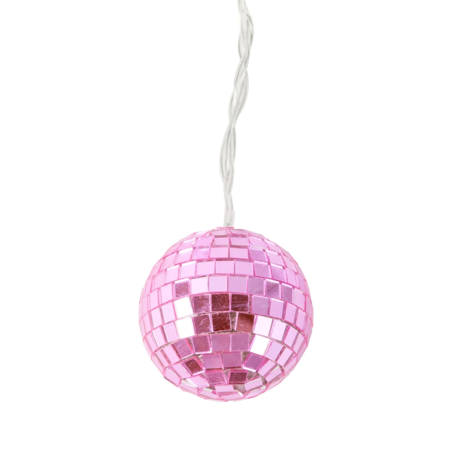 Pink Disco Ball String Lights - Kmart