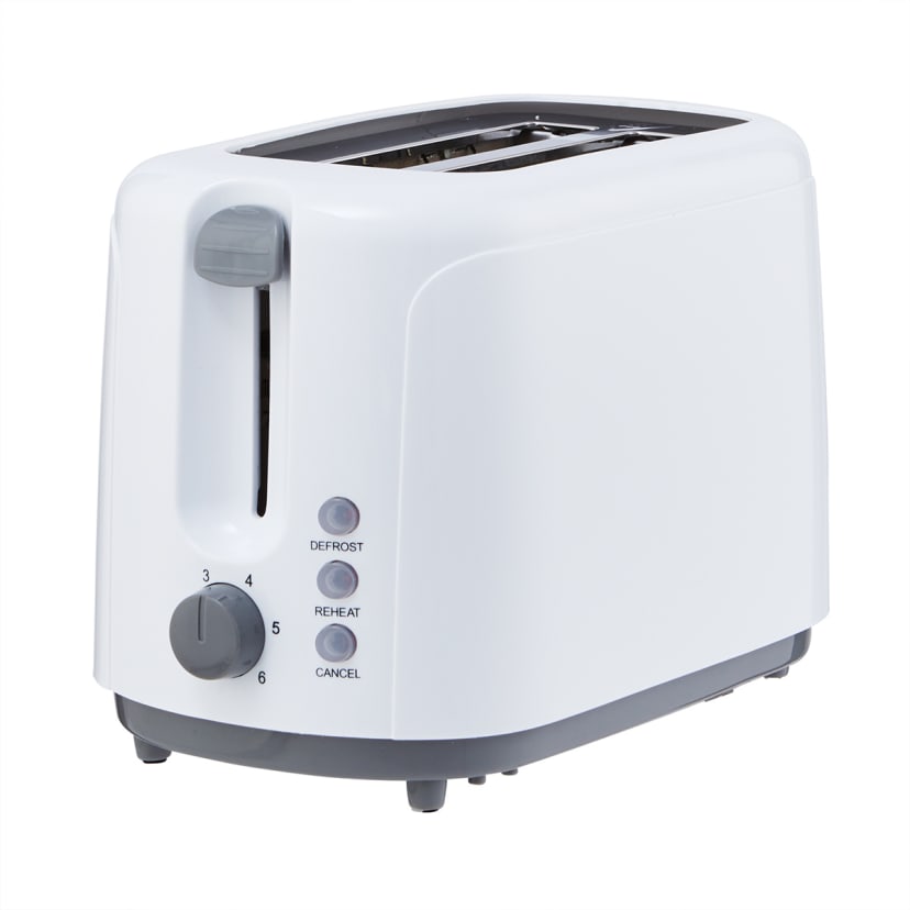 2 Slice Toaster - White - Kmart