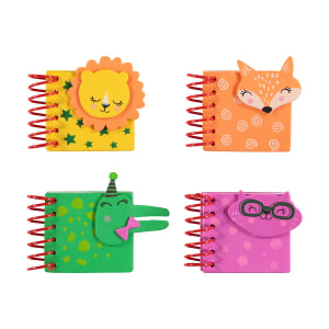 4 Pack Mini Notebooks - Kmart
