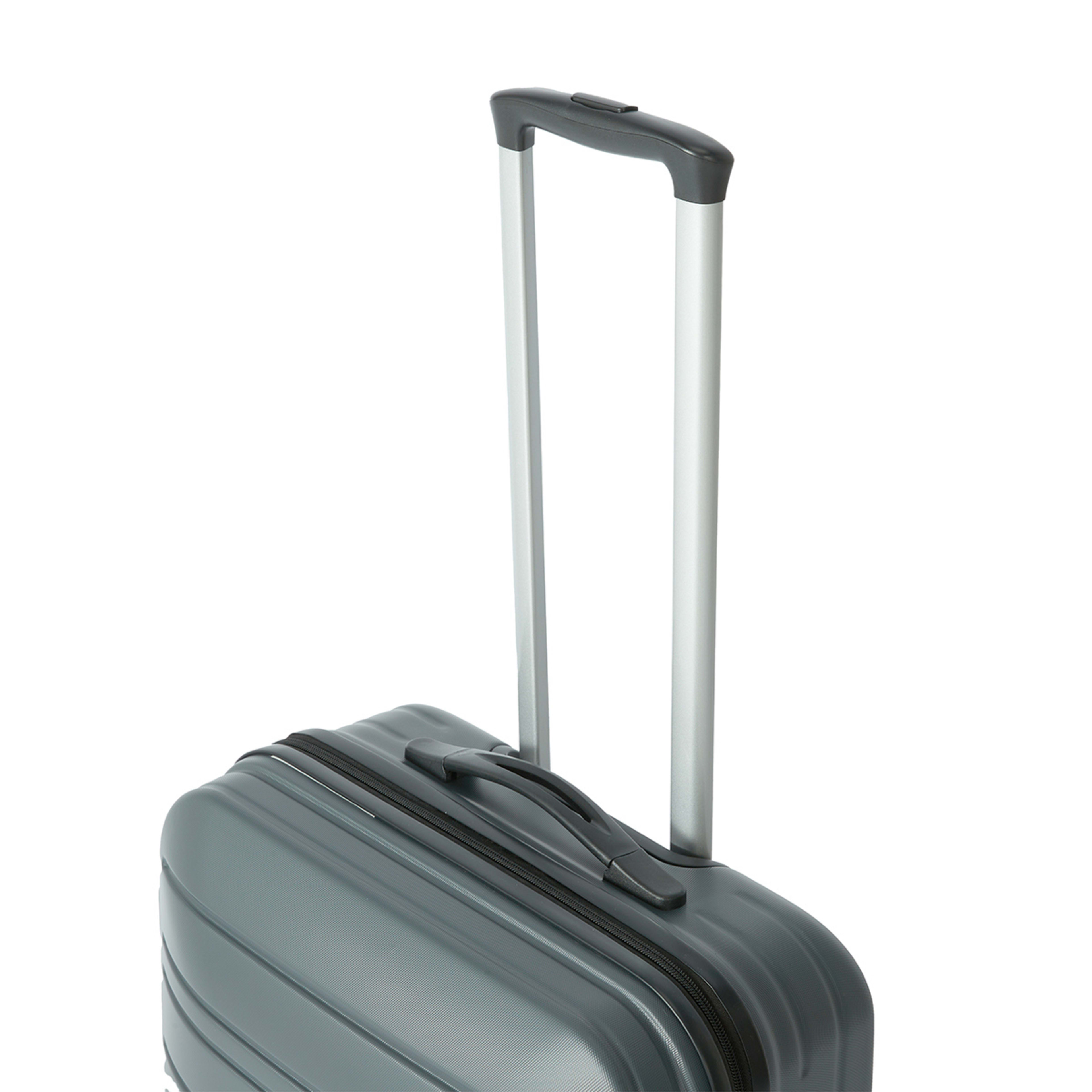 58cm 4 Wheel Hard Case - Charcoal - Kmart