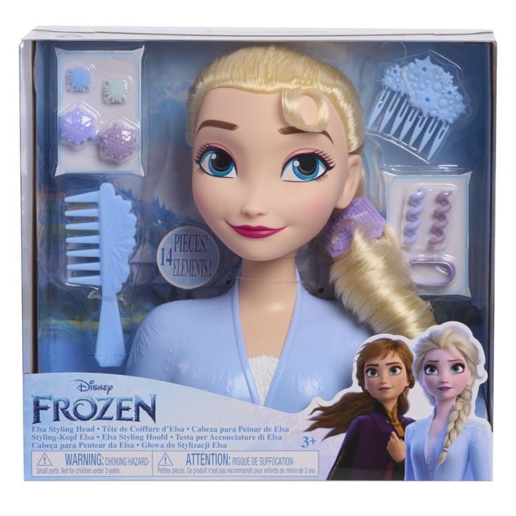 Disney Frozen Elsa Styling Head - Kmart