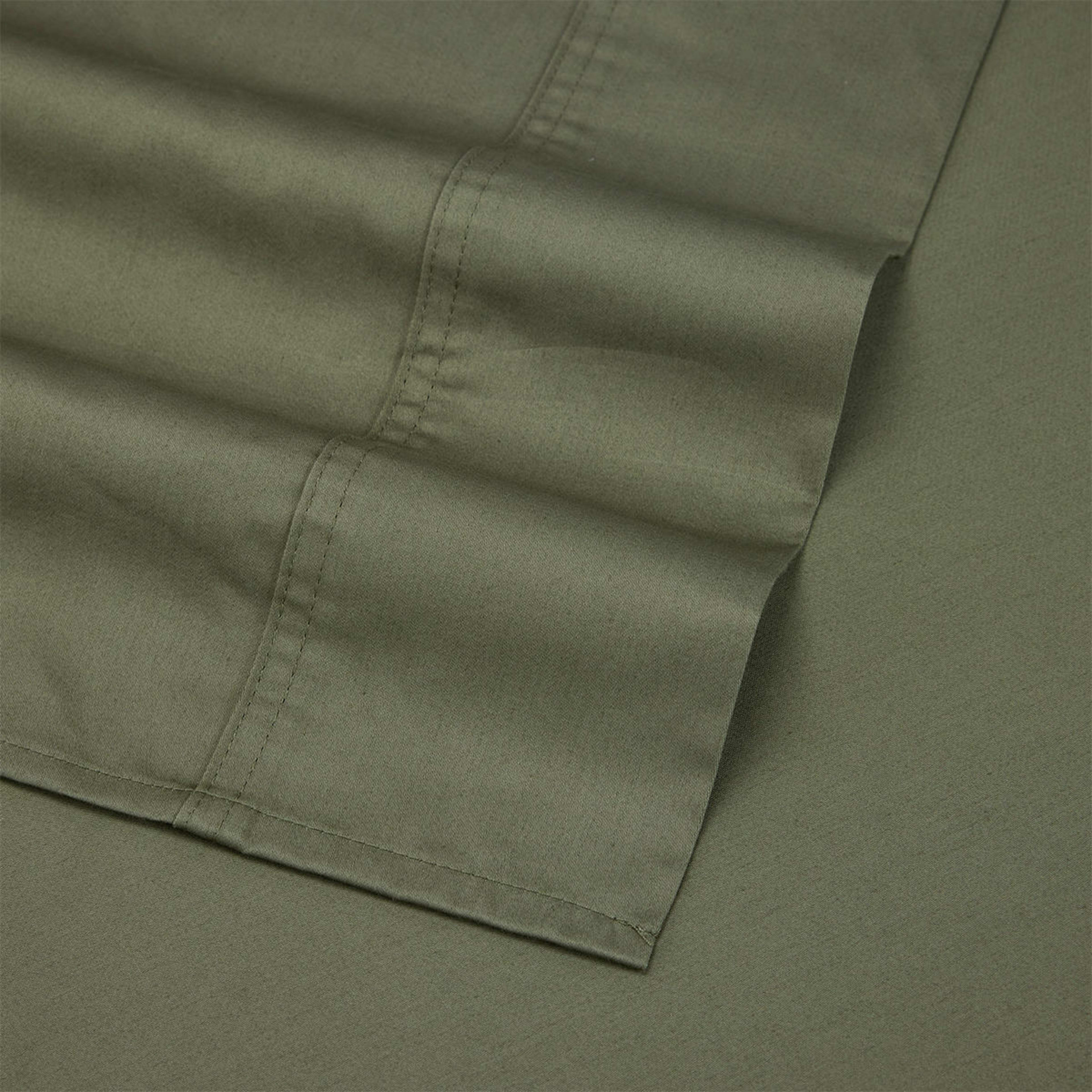 500 Thread Count Australian Grown Cotton Sheet Set - Double Bed, Forest ...