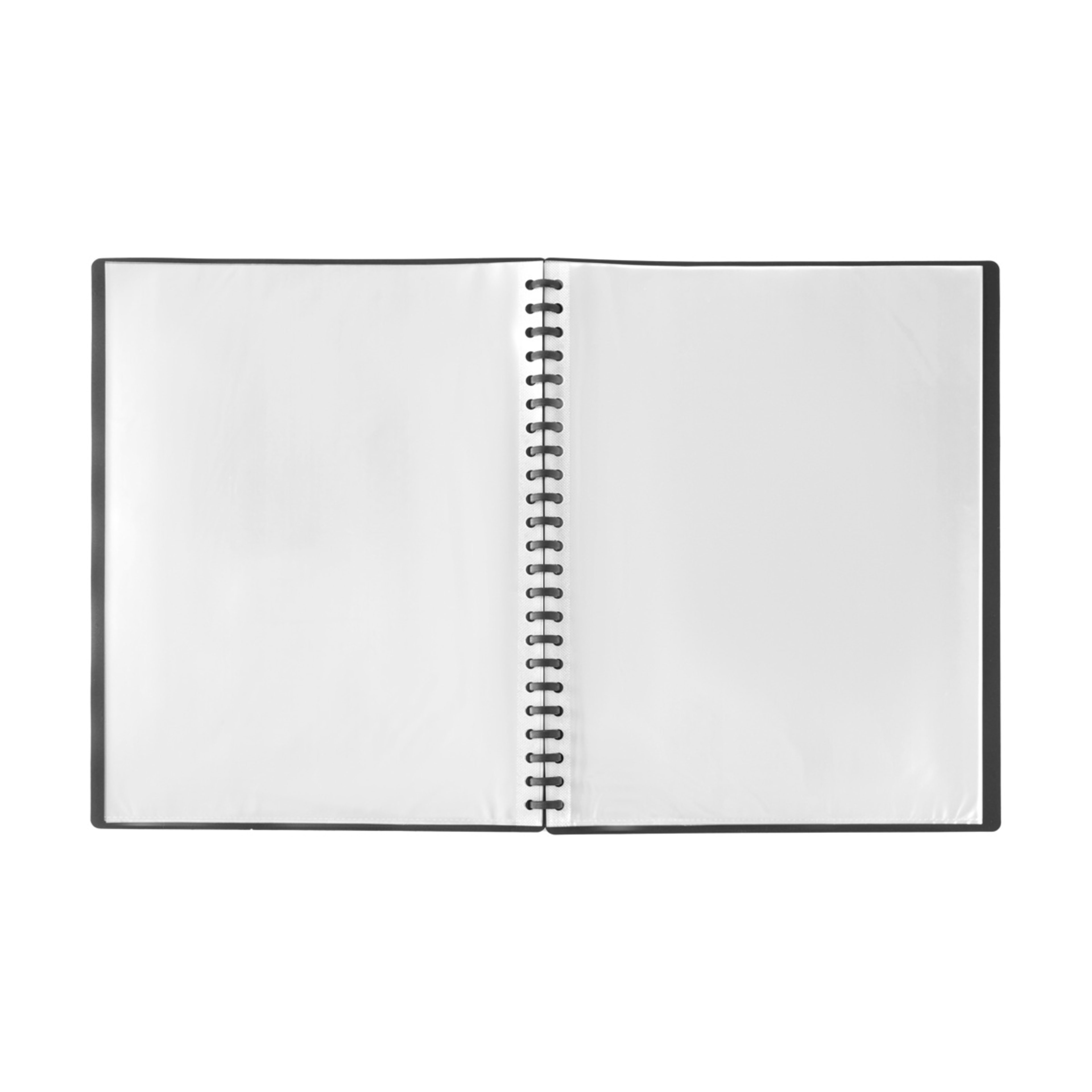 A4 Insert Display Folder Black Kmart