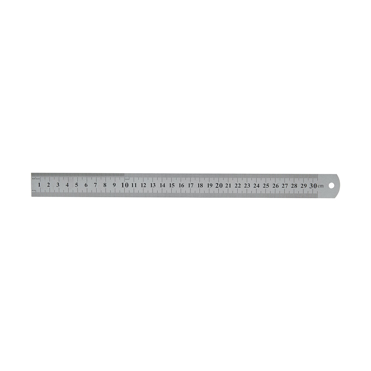 30cm Metal Ruler - Kmart