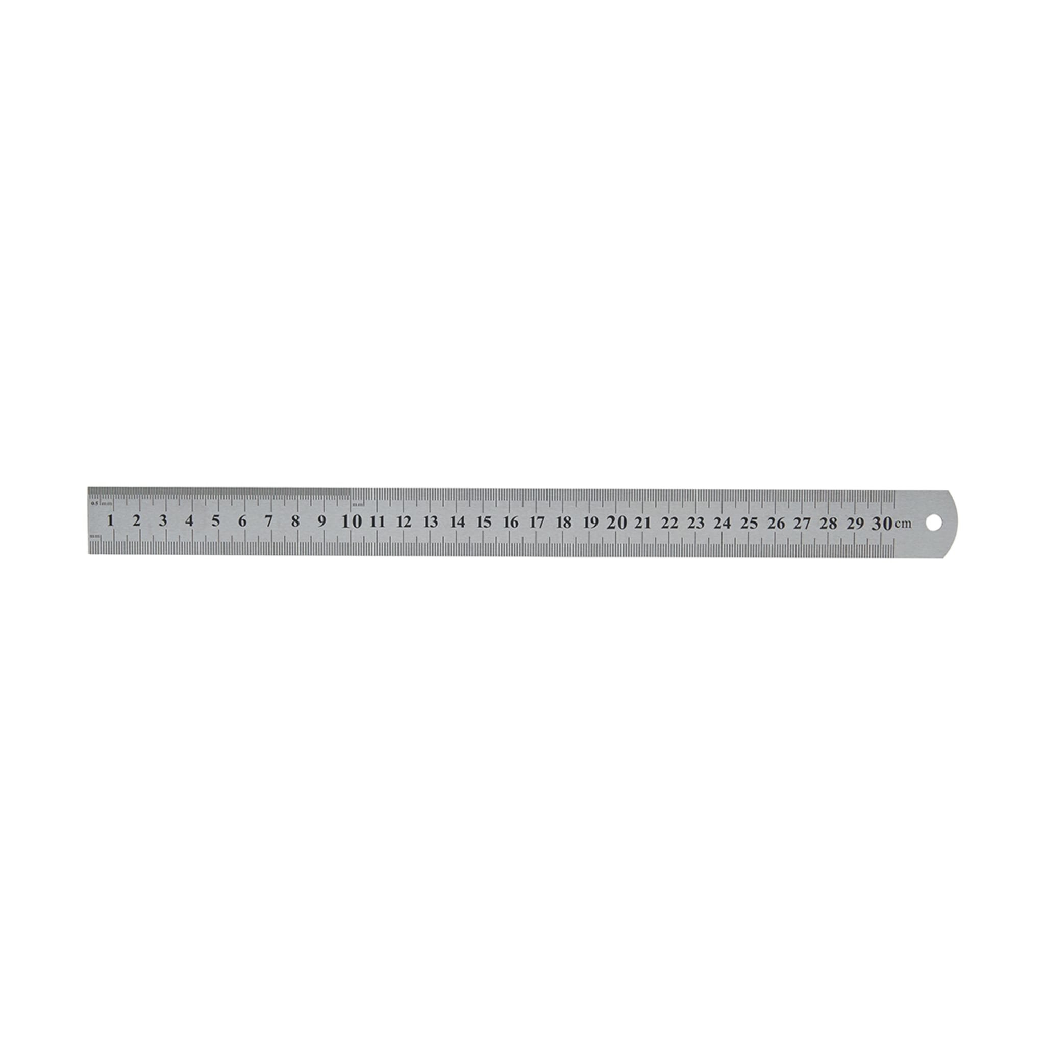 30cm Metal Ruler - Kmart