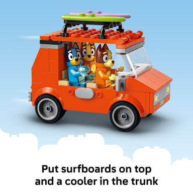 LEGO Bluey: Bluey’s Beach & Family Car Trip 11202 - Kmart NZ