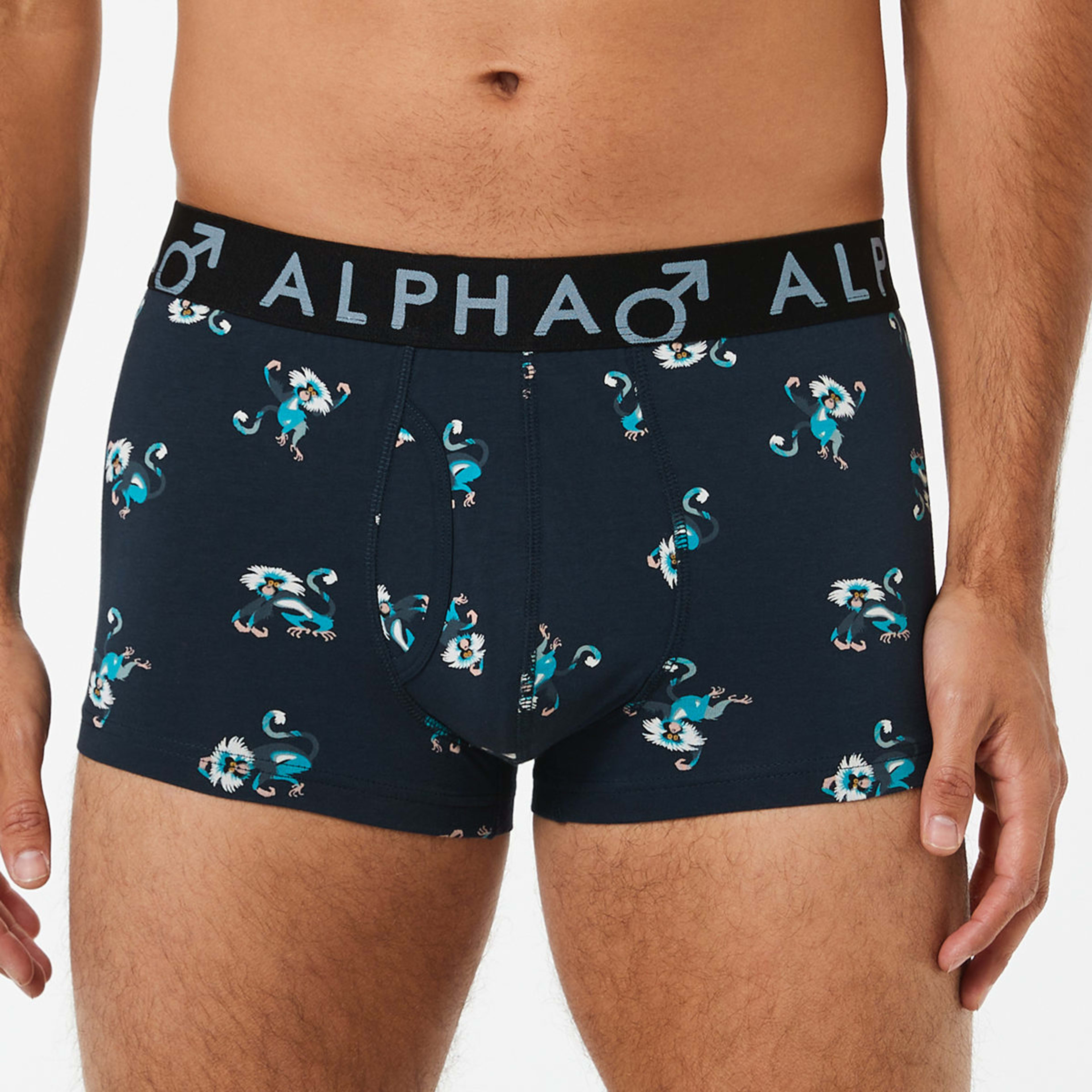 3 Pack Fly Front Print Trunks - Kmart