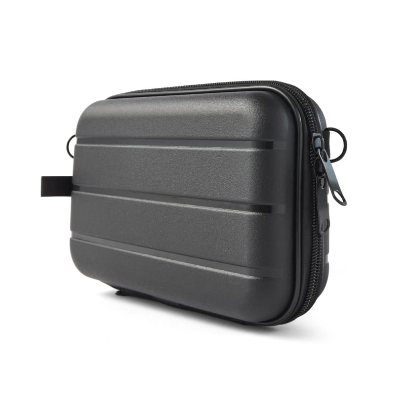 Mini Hard Case Organiser With Strap Black Kmart