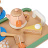 13 Piece Wooden Tea Playset - Kmart