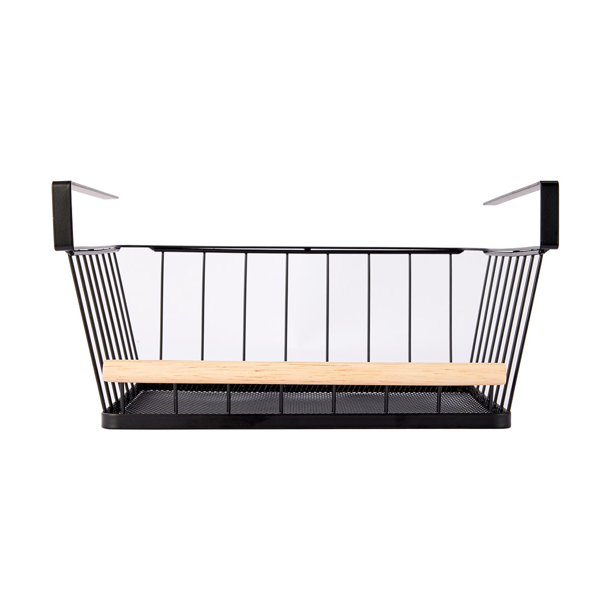 Wire and Wood Undershelf Basket - Kmart