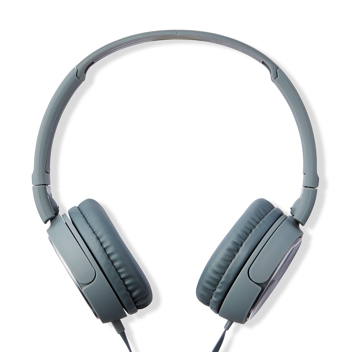 On-Ear Wired Headphones - Silver Look - Kmart