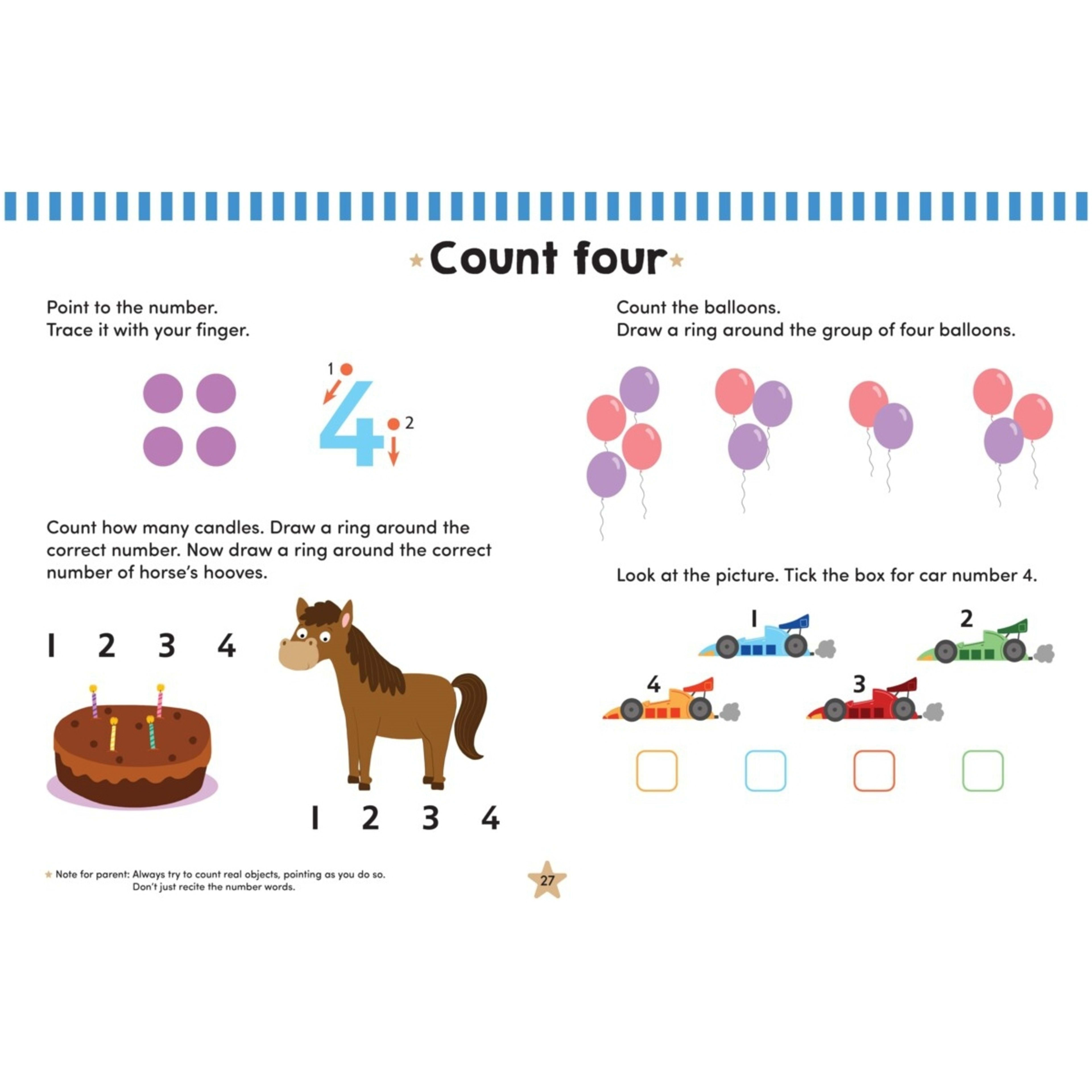 Gold Stars: Preschool Learning Activity Pad - Book - Kmart