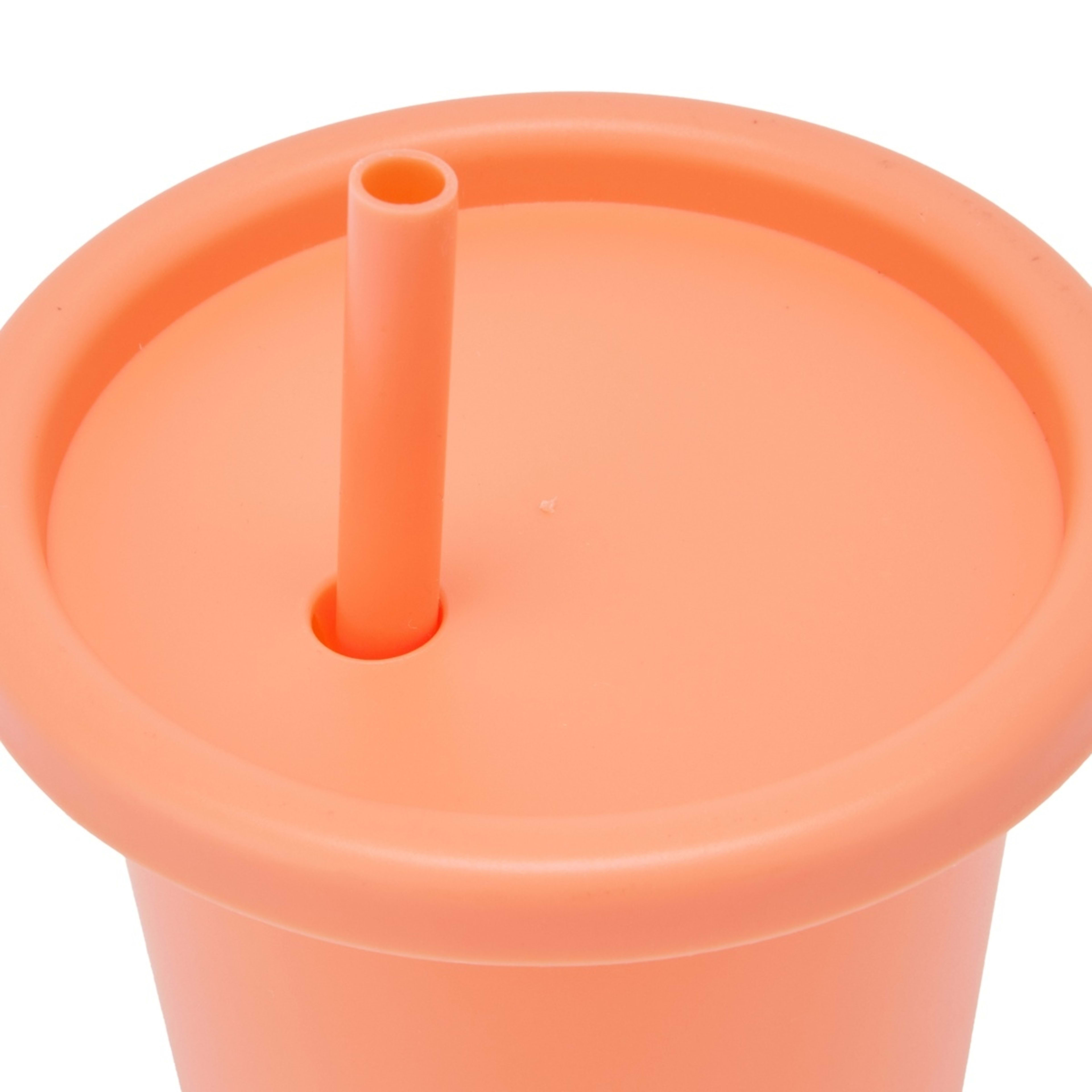 6 Pack Reusable Cups with Straws - Kmart