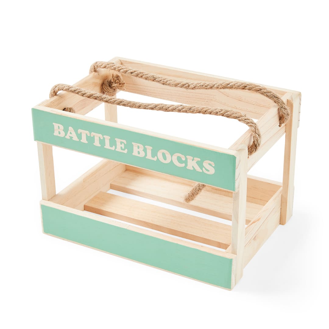 Wooden Battle Blocks - Kmart