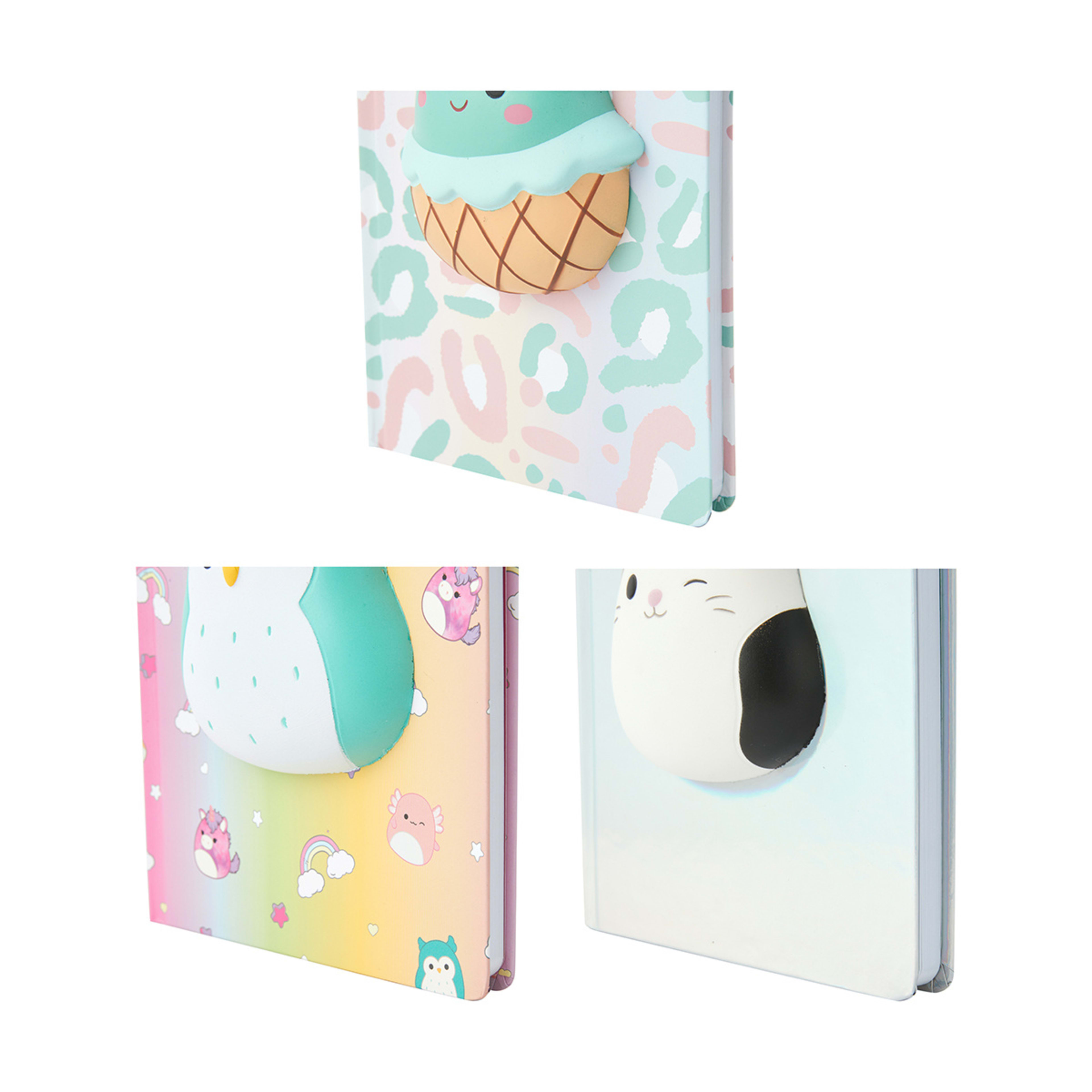 Original Squishmallows Squishy Journal - Assorted - Kmart