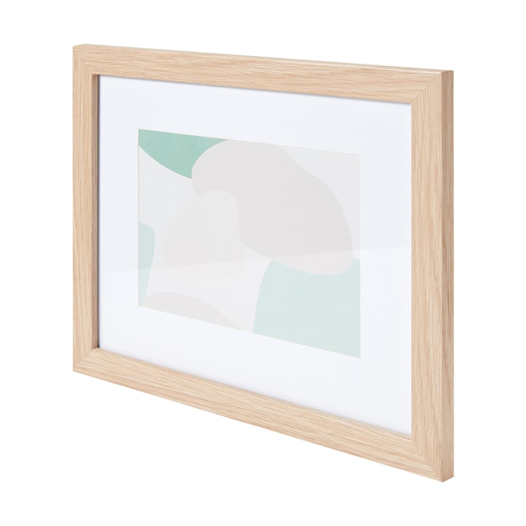 8 Piece Wall Photo Frame Set - Oak - Kmart
