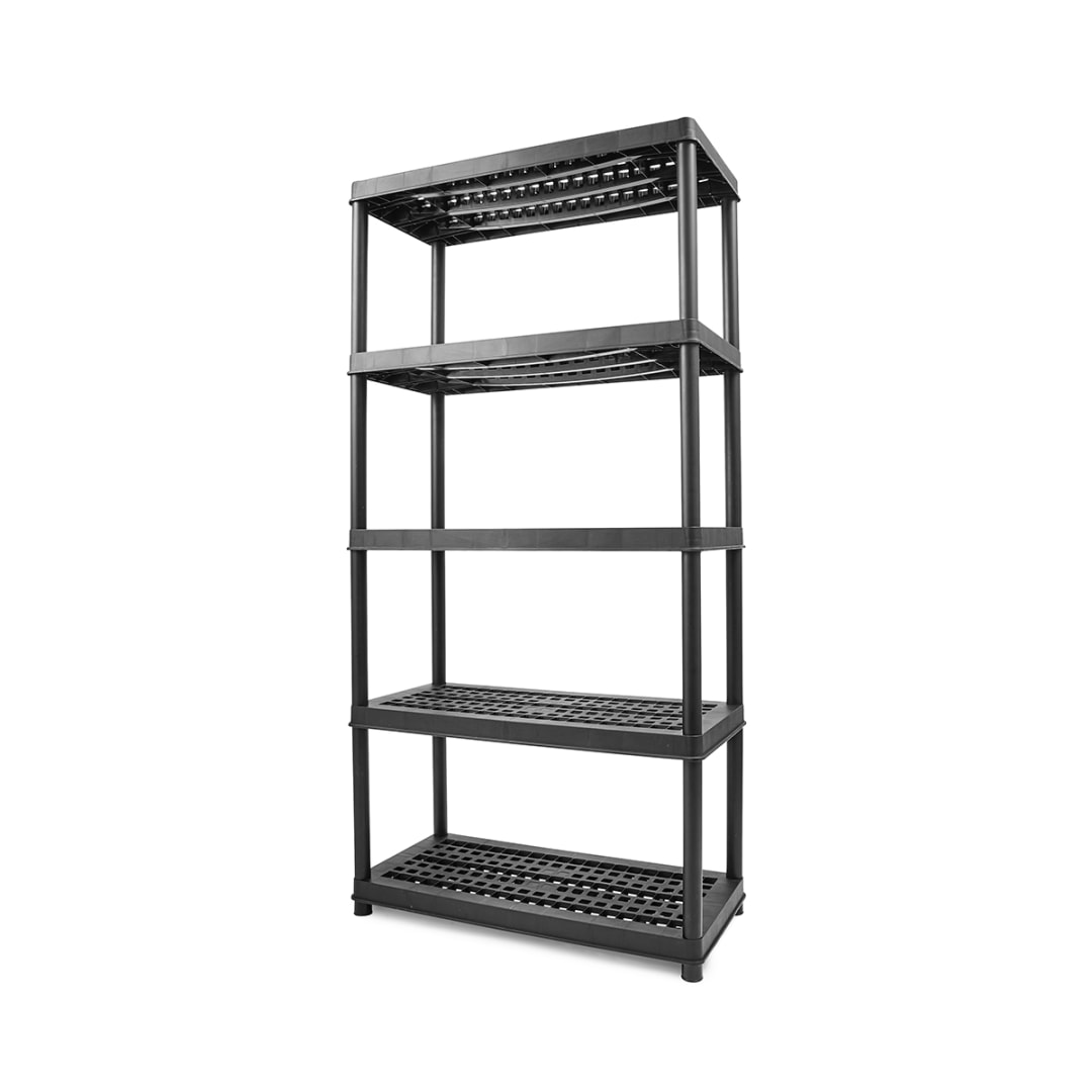 Heavy Duty 5 Tier Shelves - Black - Kmart