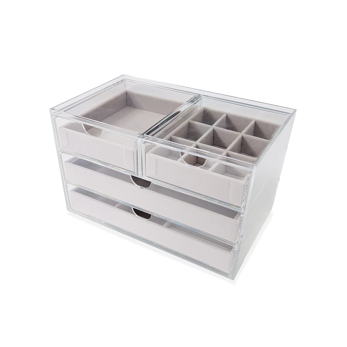 Modular Jewellery Box 4 Drawer - Kmart