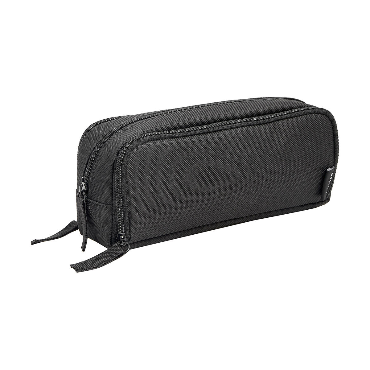 Pencil Case Multi Compartment - Black - Kmart