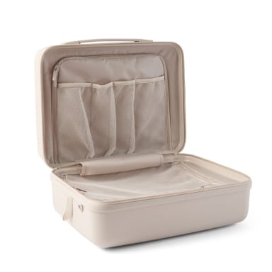 Vanity Case with Strap - Cream - Kmart