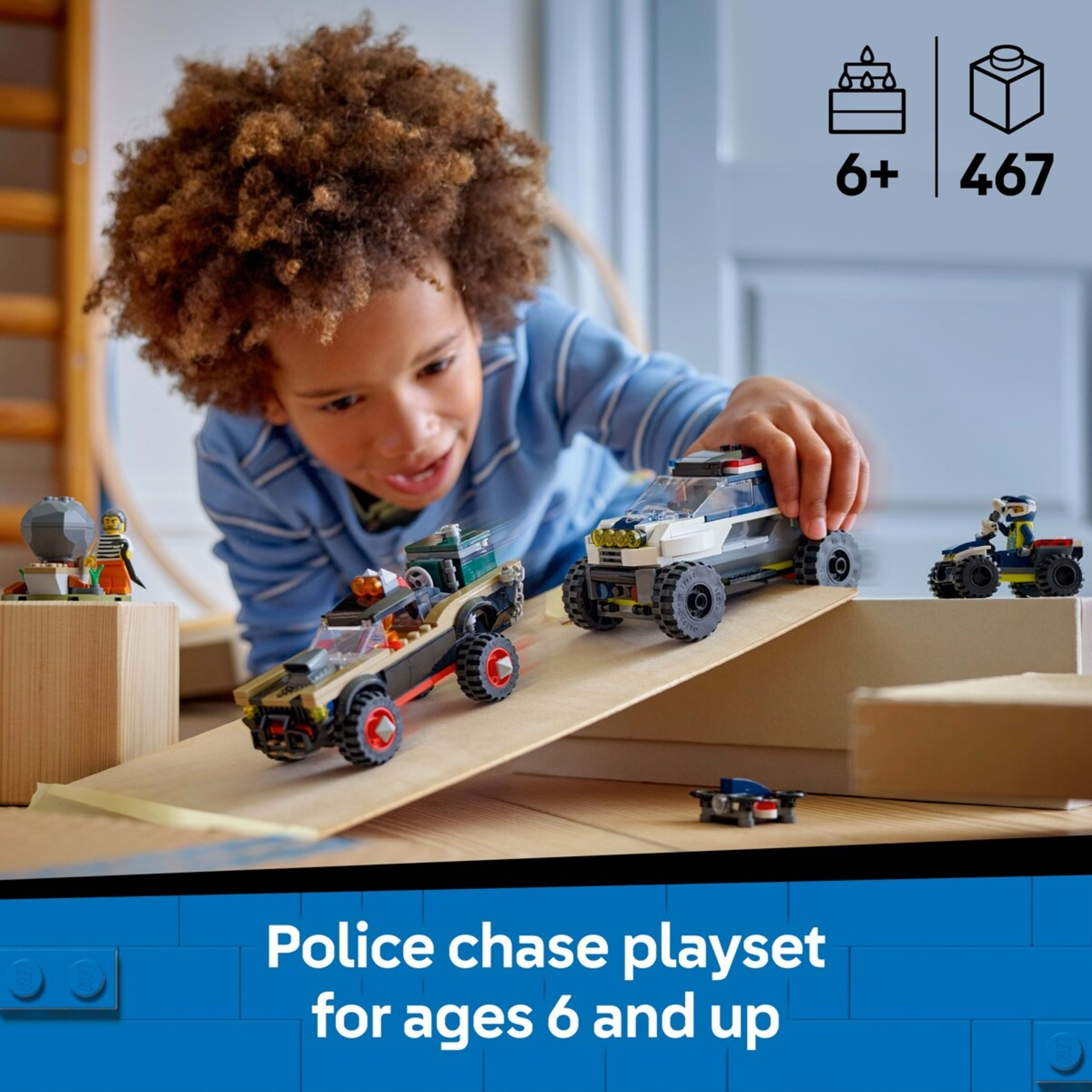 LEGO City Off-Road Police Car Chase 60449 - Kmart