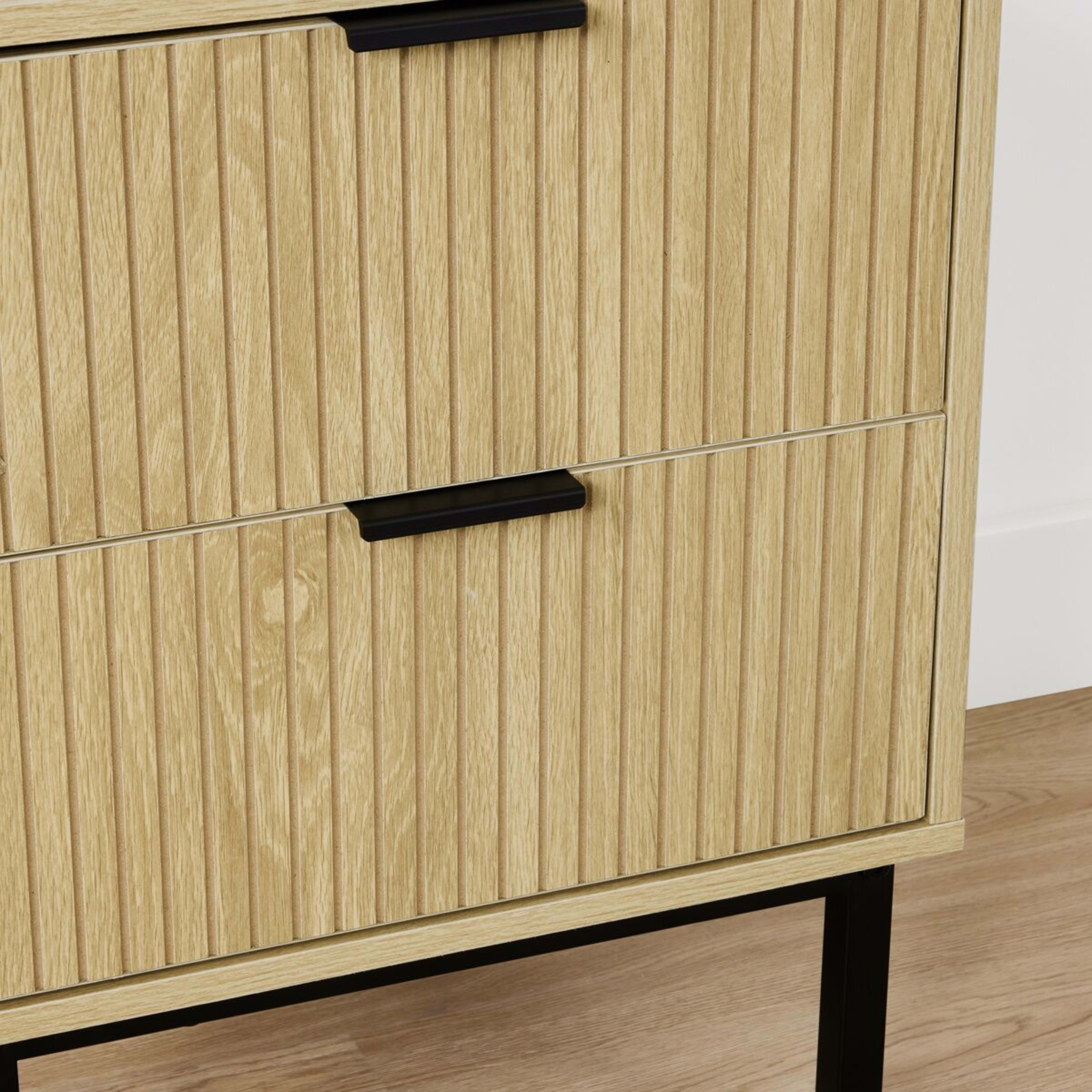 Isla 2 Drawer Bedside Table - Kmart NZ