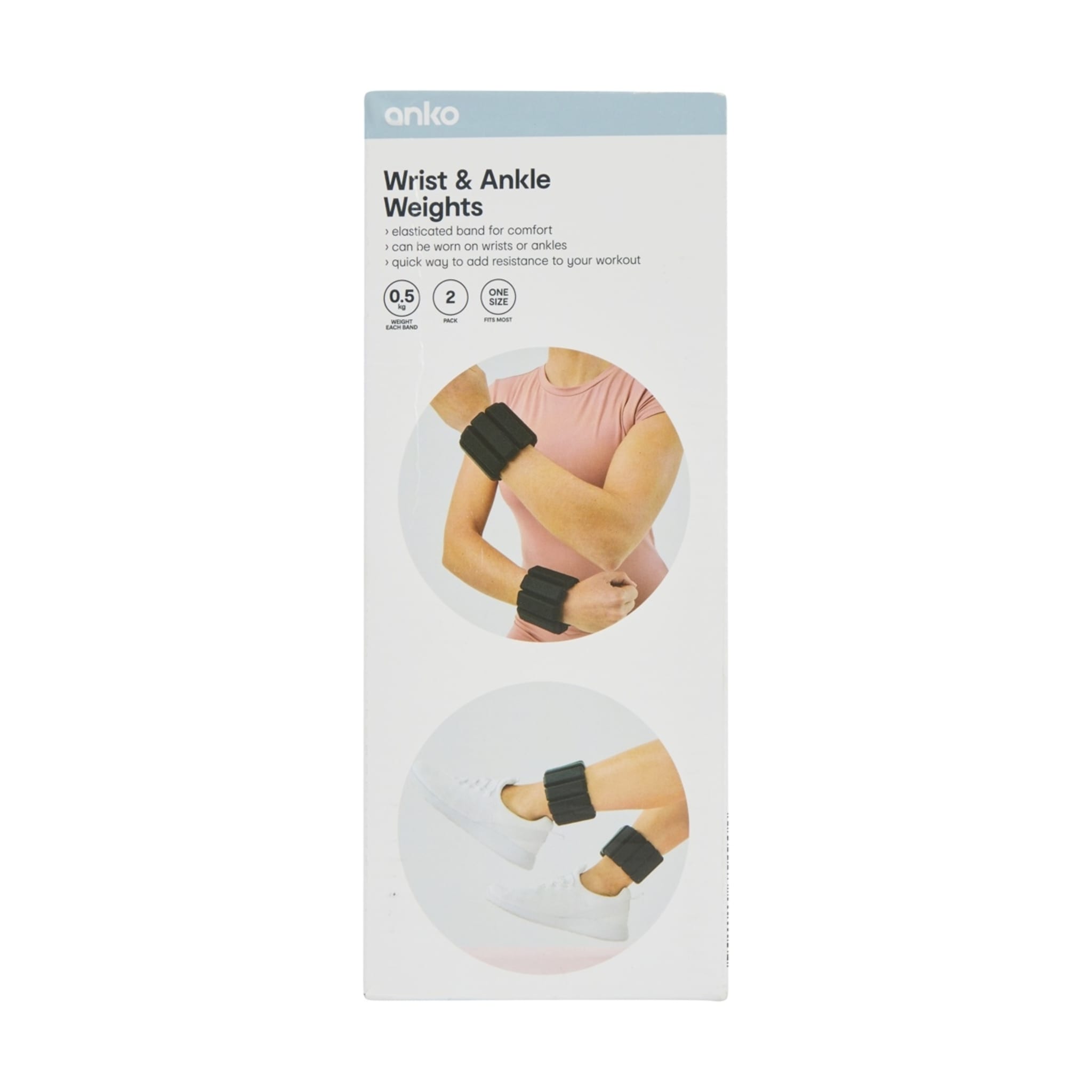 2 Pack Wrist and Ankle Weights - Kmart