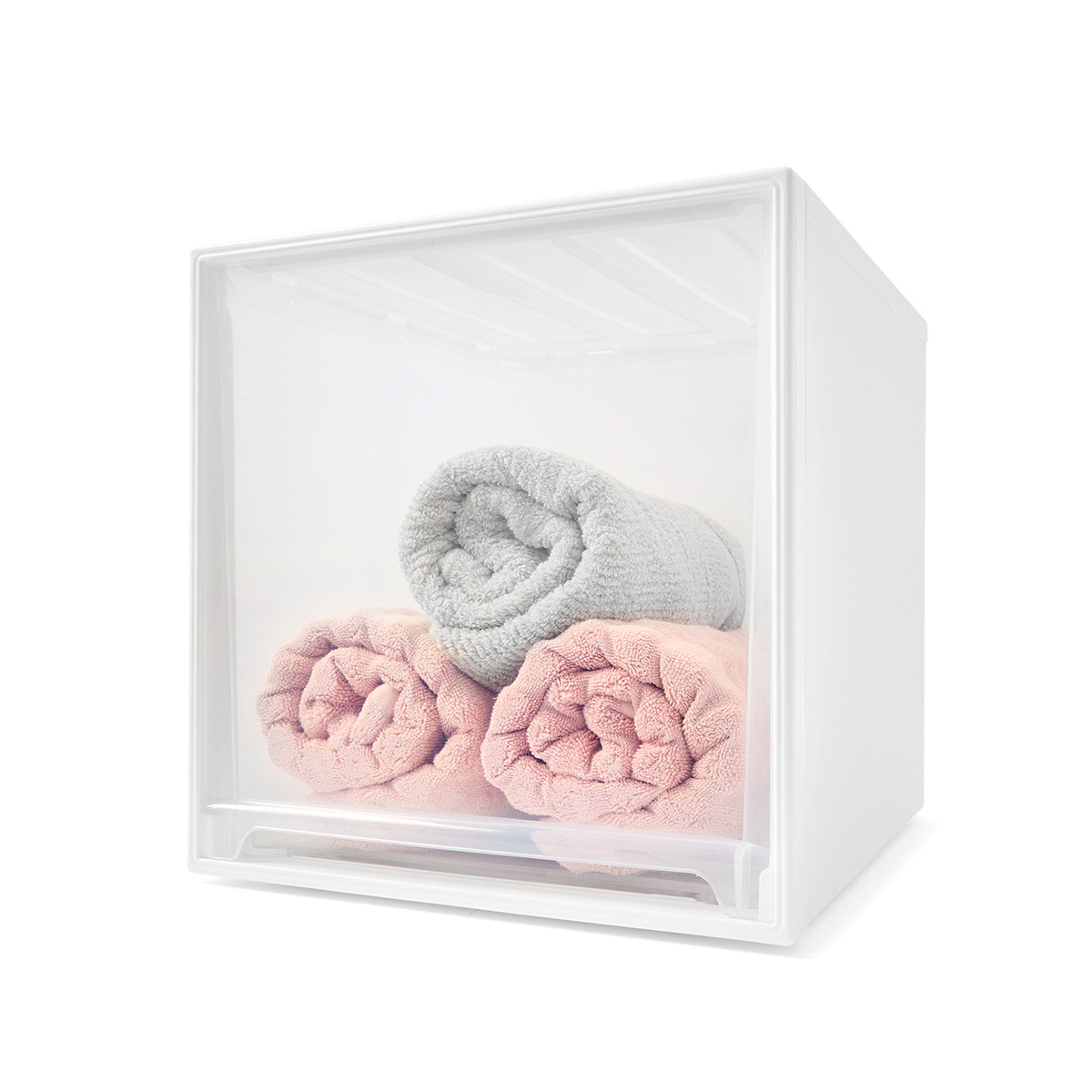 Square Large Modular Storage Drawer - White - Kmart