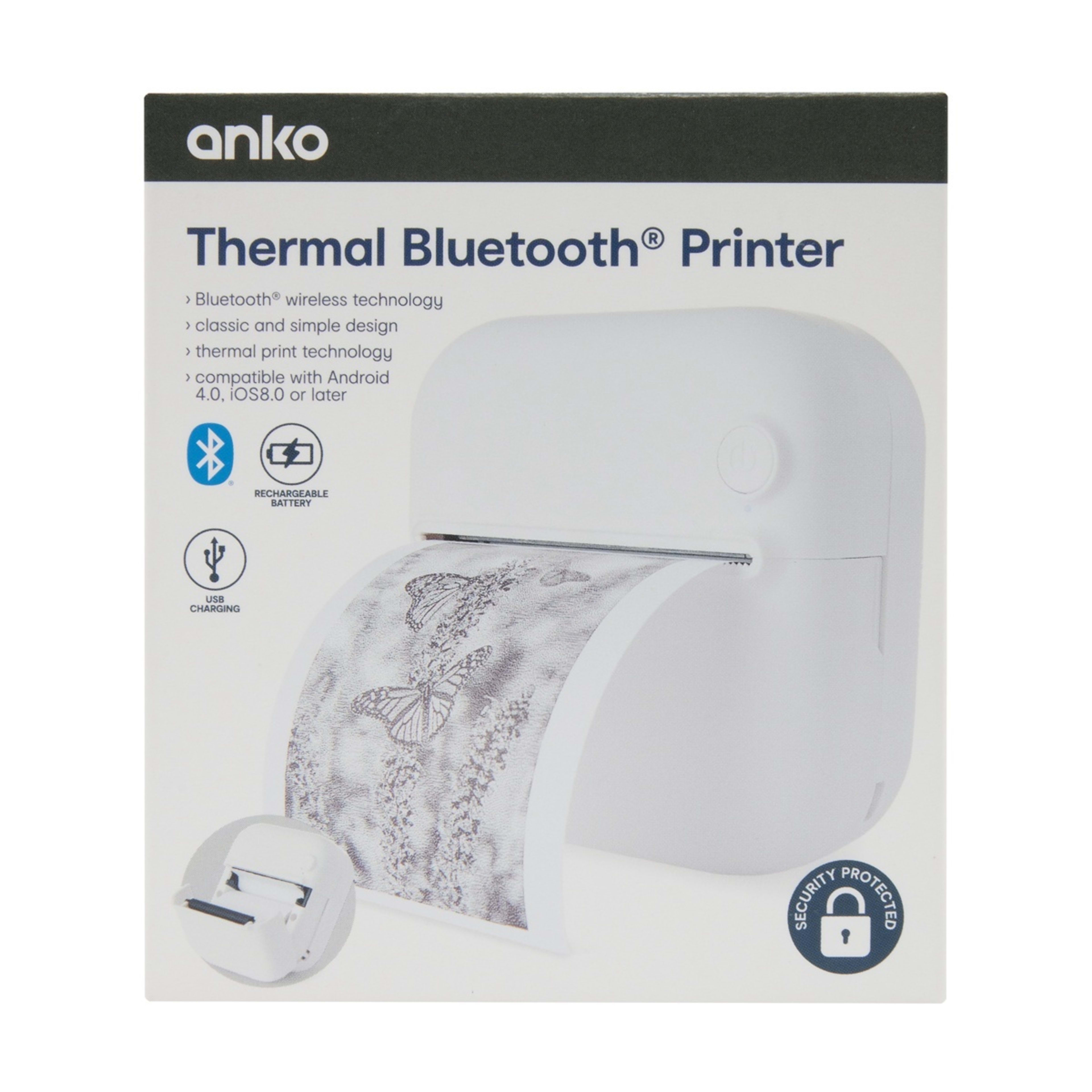 Thermal Bluetooth Printer - Kmart