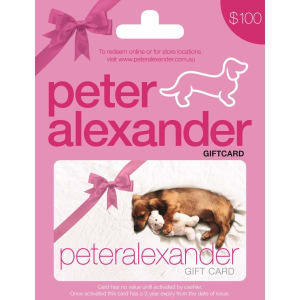 Peter Alexander $100 Gift Card - Kmart