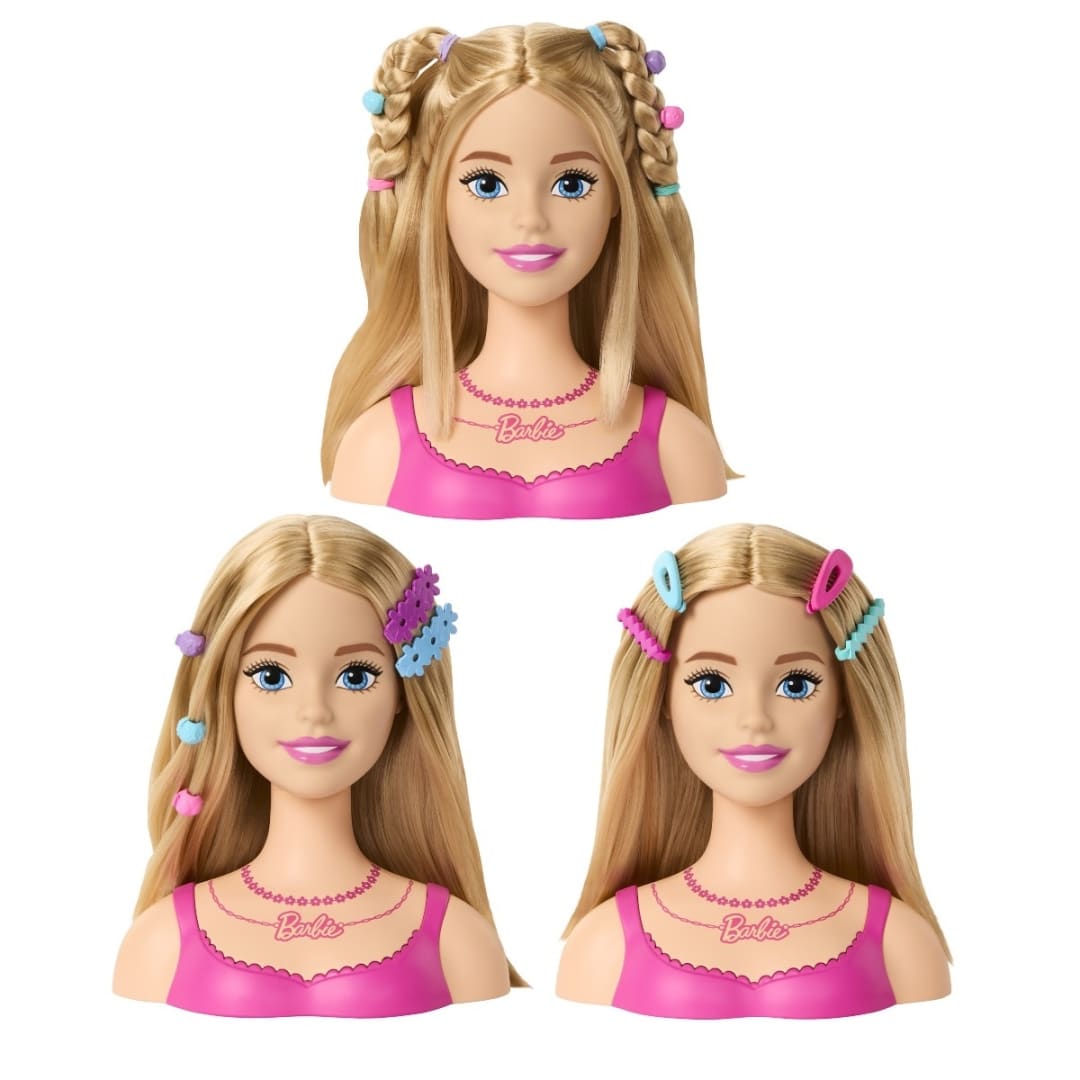 21 Piece Barbie Styling Head Doll - Kmart