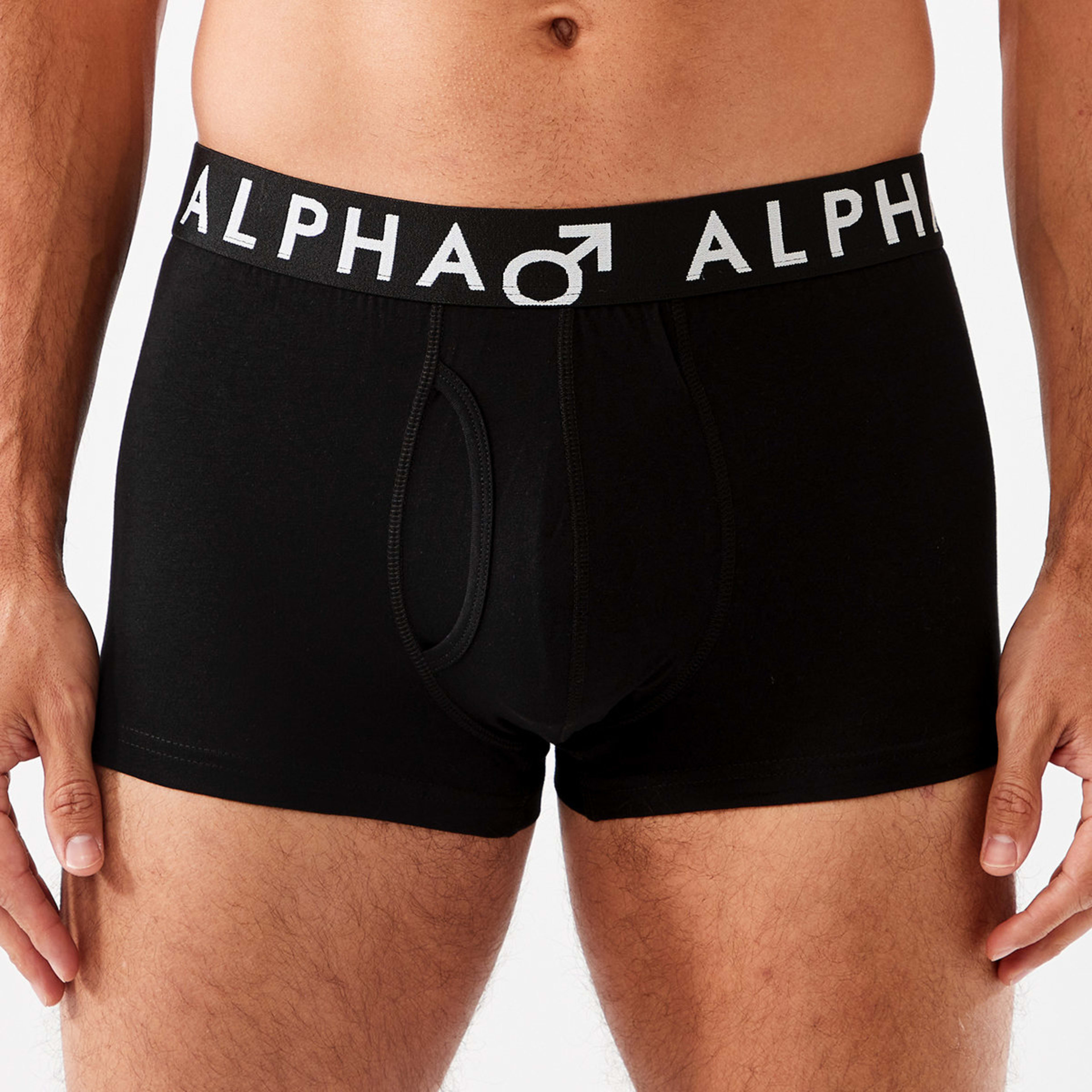 3 Pack Fly Front Print Trunks - Kmart